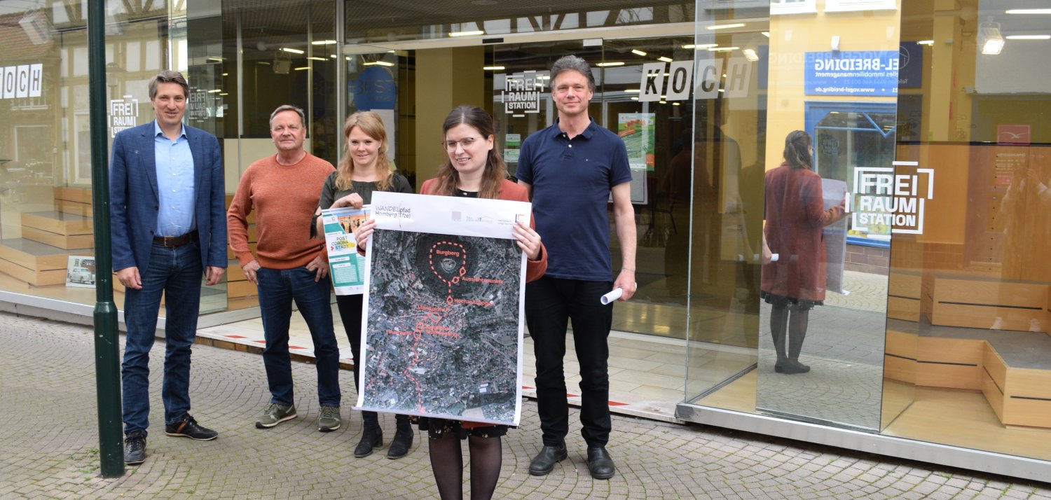 Vorstellung des Projektes "Post Corona Stadt Homberg - Wandelpfad ...
